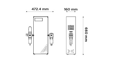 TOC 1500 Generatore di carbonio organico totale